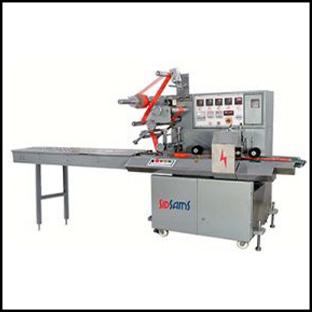 Horizontal Flow Wrap Machine For Dummy Products | Sidsam Group
