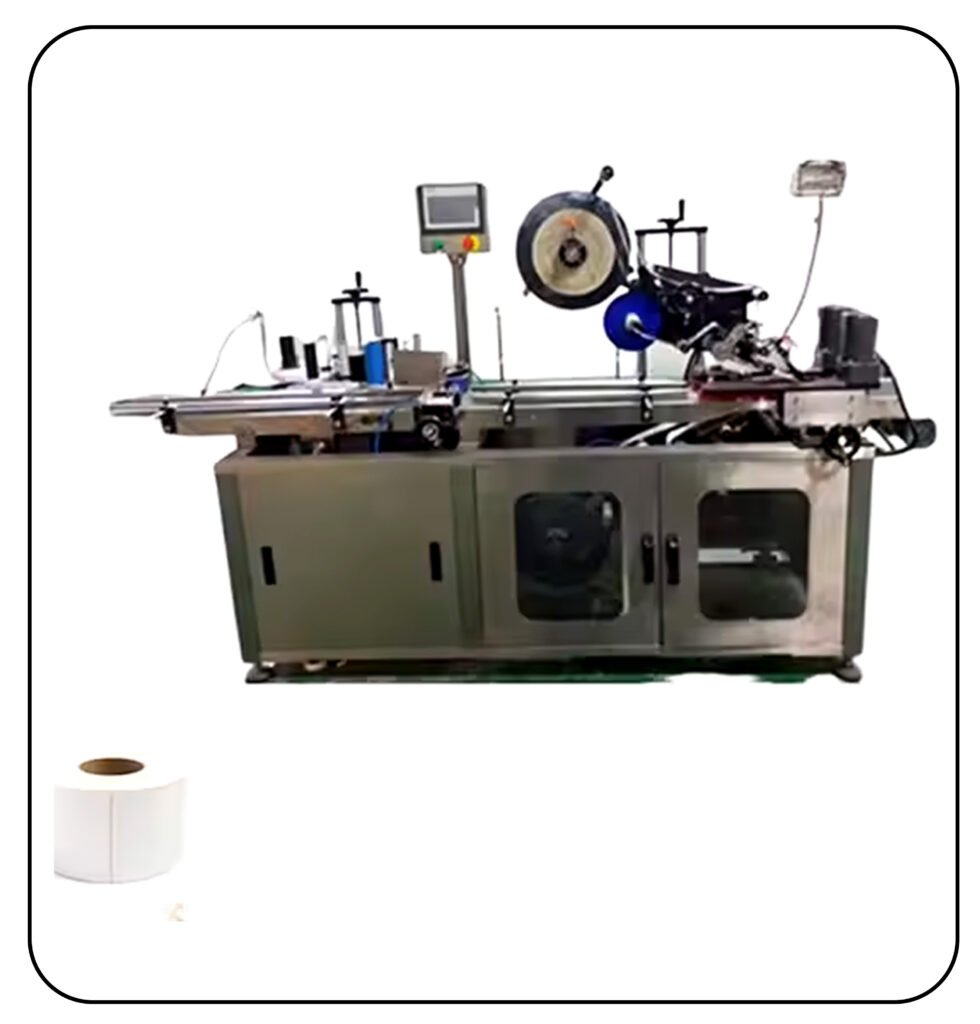 Servo Self Adhesive Sticker Labelling machine - snuspackingmachines.com